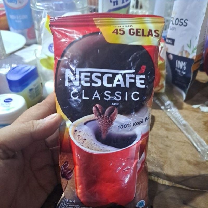 Jual NESCAFE CLASSIC 90G (45 GELAS) | Shopee Indonesia