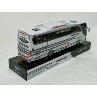Jual MINIATUR BIS BUS PAPERCRAFT JETBUS 3TUNGGAL JAYA TRANS KIDS PANDA ...