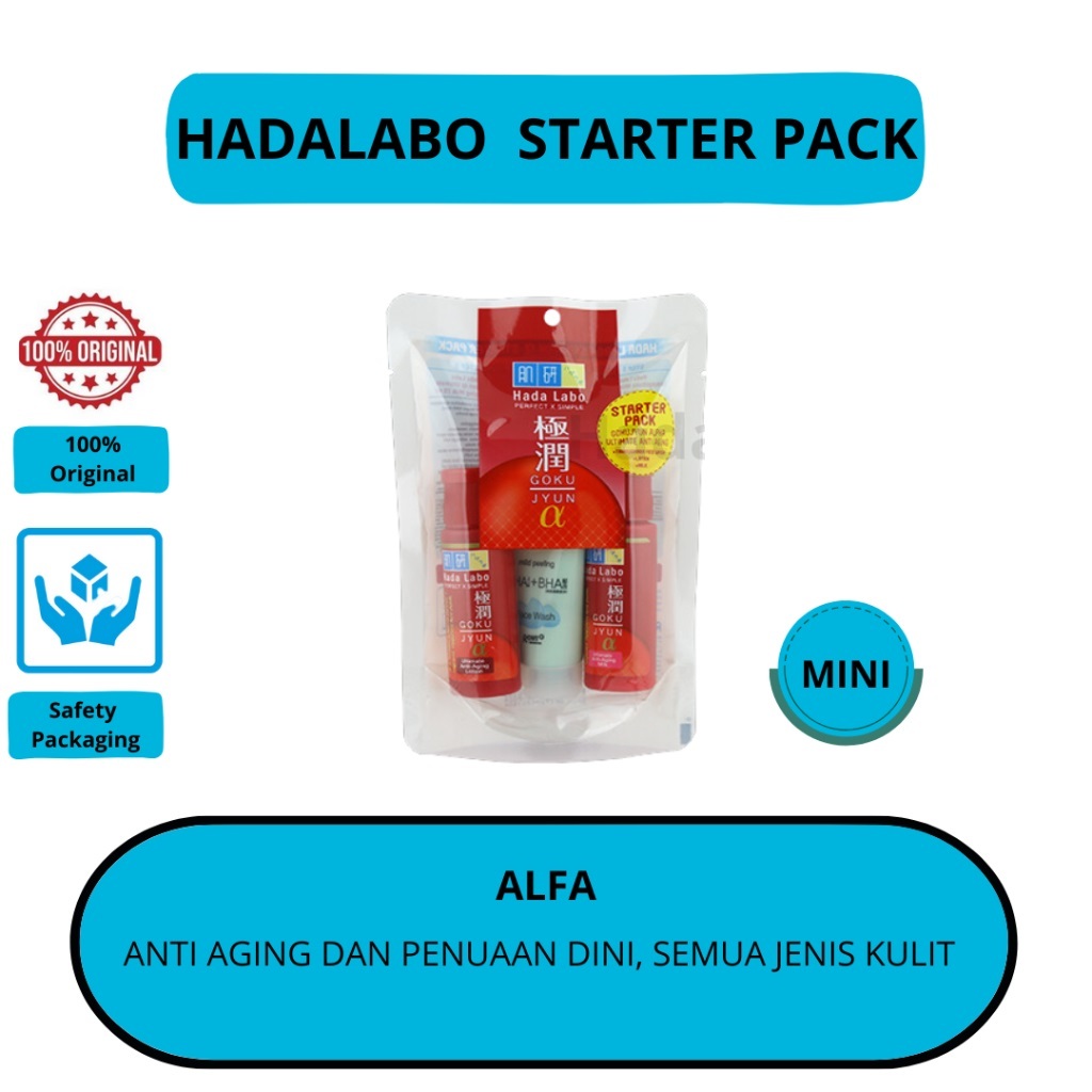 Jual Hada Labo Starter Pack / Paket Hadalabo - All Variant | Shopee ...