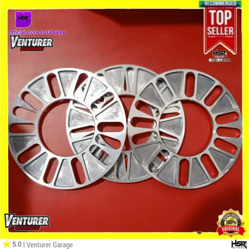 Jual SATUAN Spacer Mobil velg Spicer Universal 4 / 5 lubang Spacer velg ...