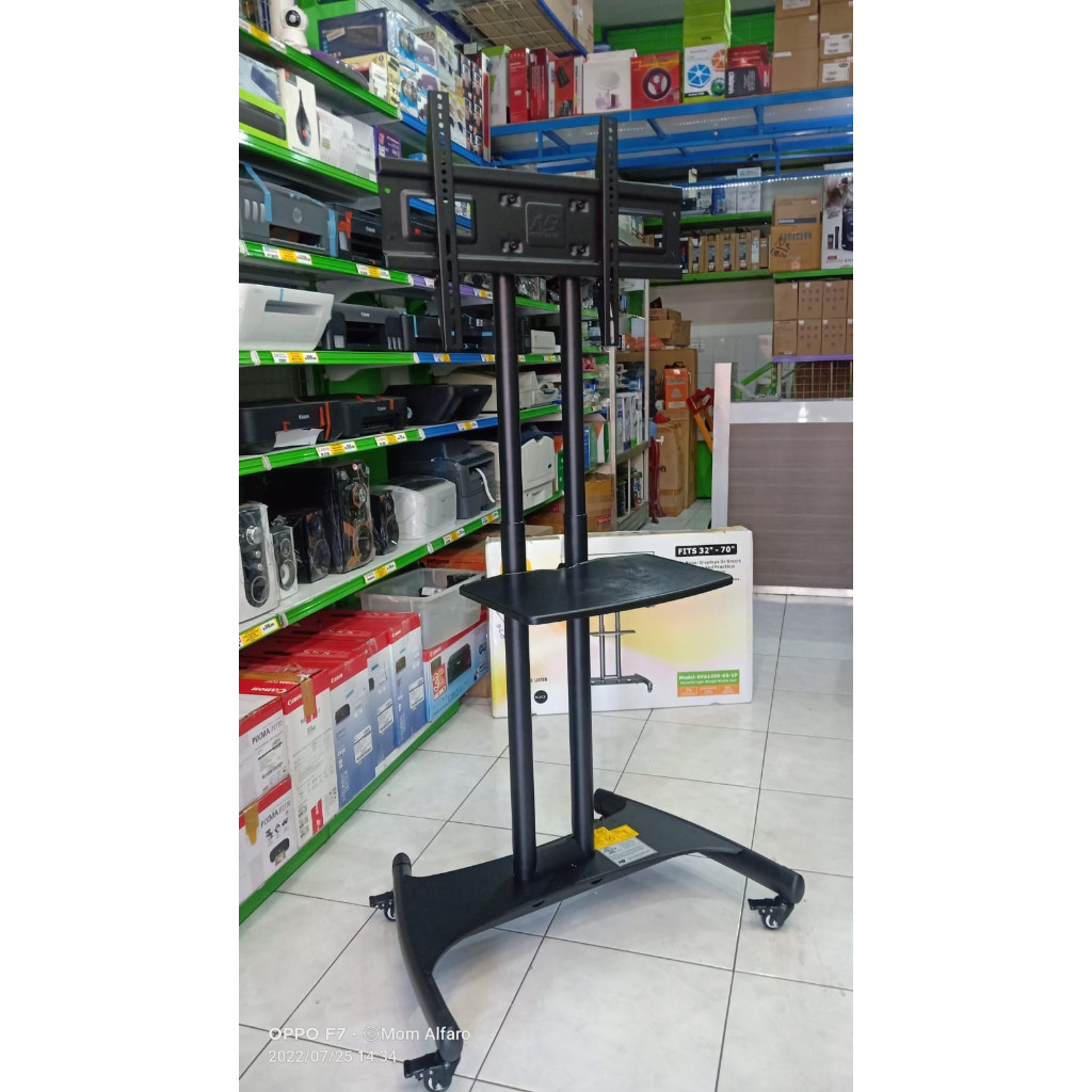 Jual North Bayou NB AVA 1500-60-1P Steel TV Standing Dengan Roda 32-65 ...