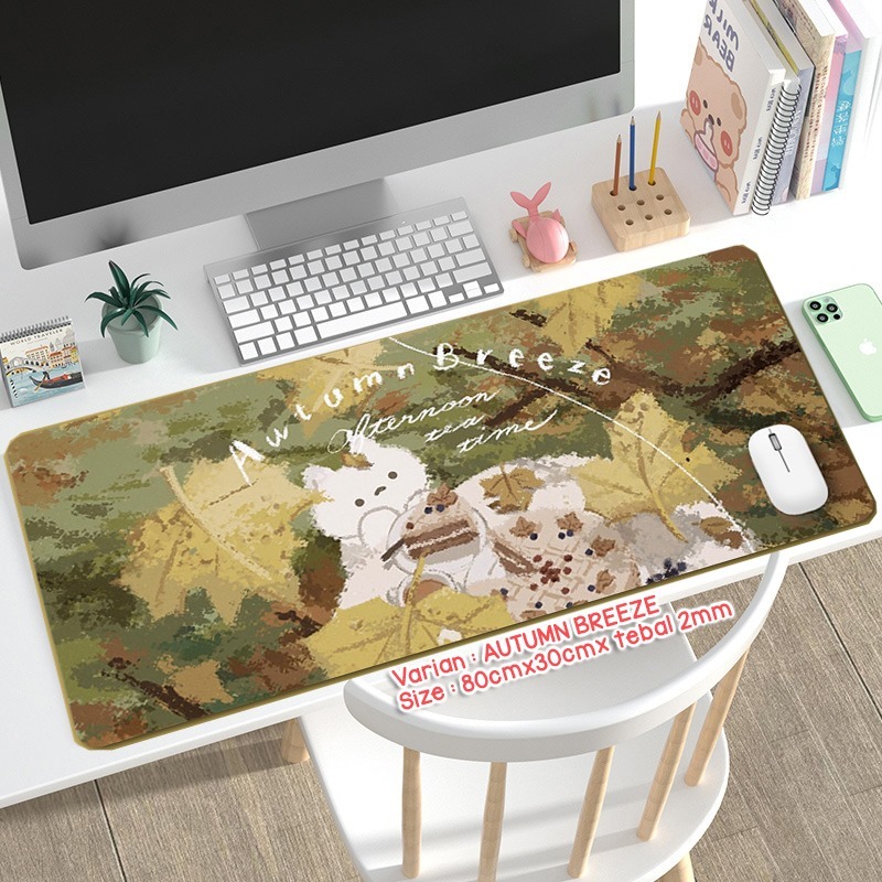 Jual LUCKY CAT - PREMIUM MOUSE PAD PANJANG | LARGE KEYBOARD PAD ...
