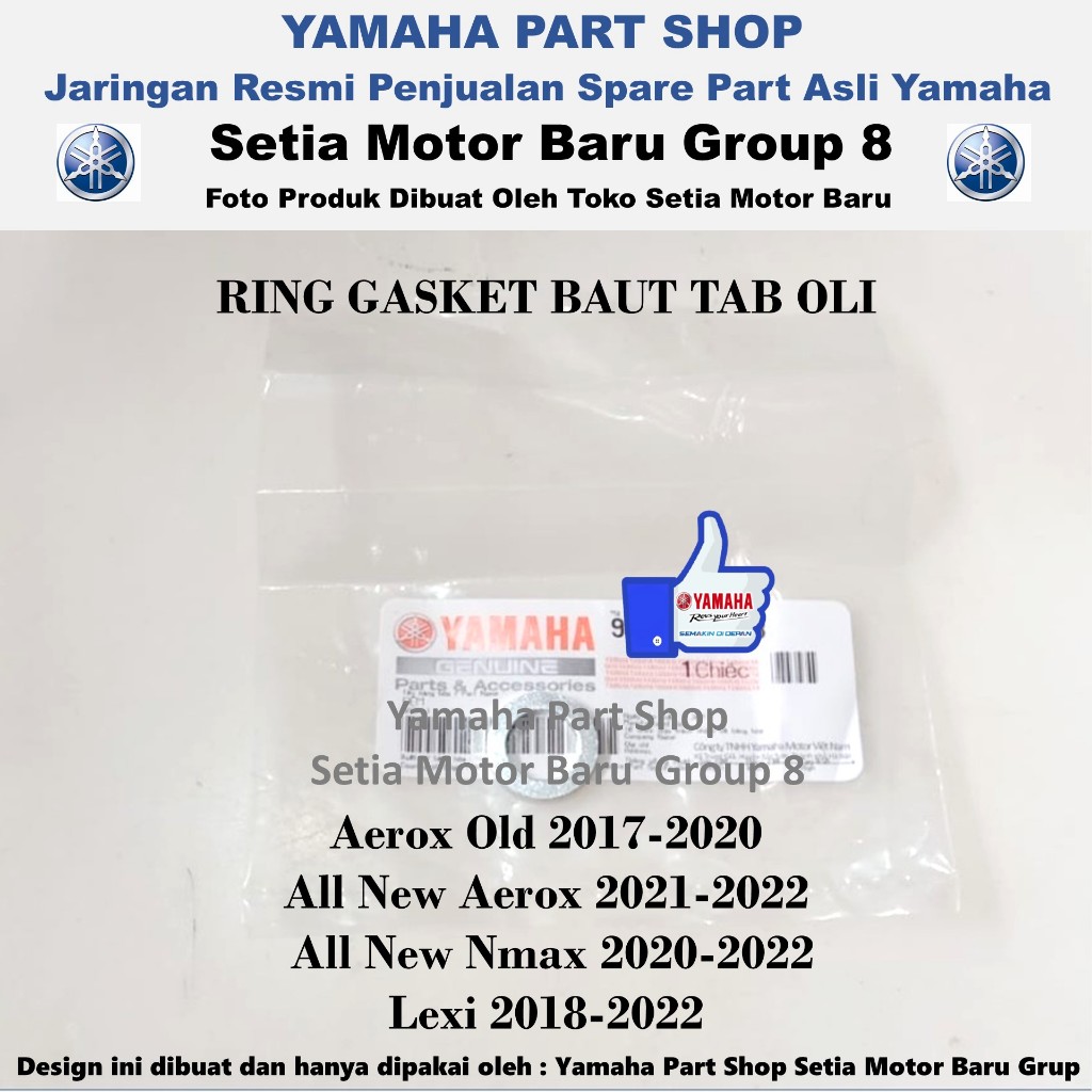 Jual Ring Gasket Baut Bolt Tab Oli Mesin Lexi Aerox Old All New Aerox ...