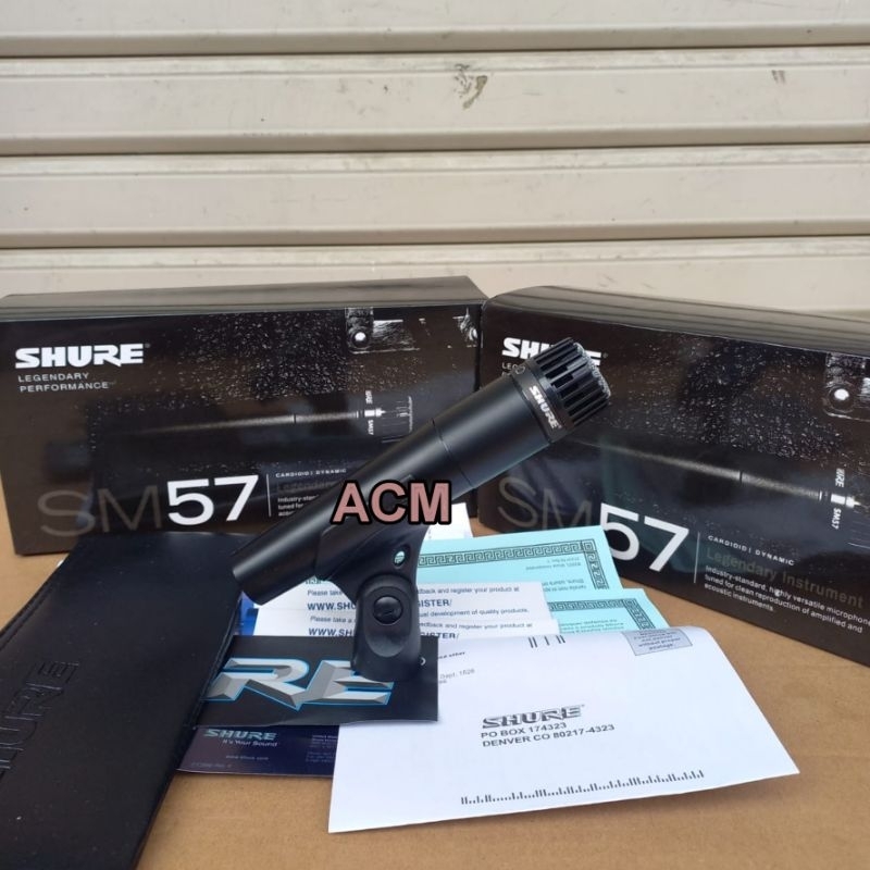 Jual MIC INSTRUMENT SM57 SUPER QUALITY SM 57 LC MIC UNTUK GENDANG ...