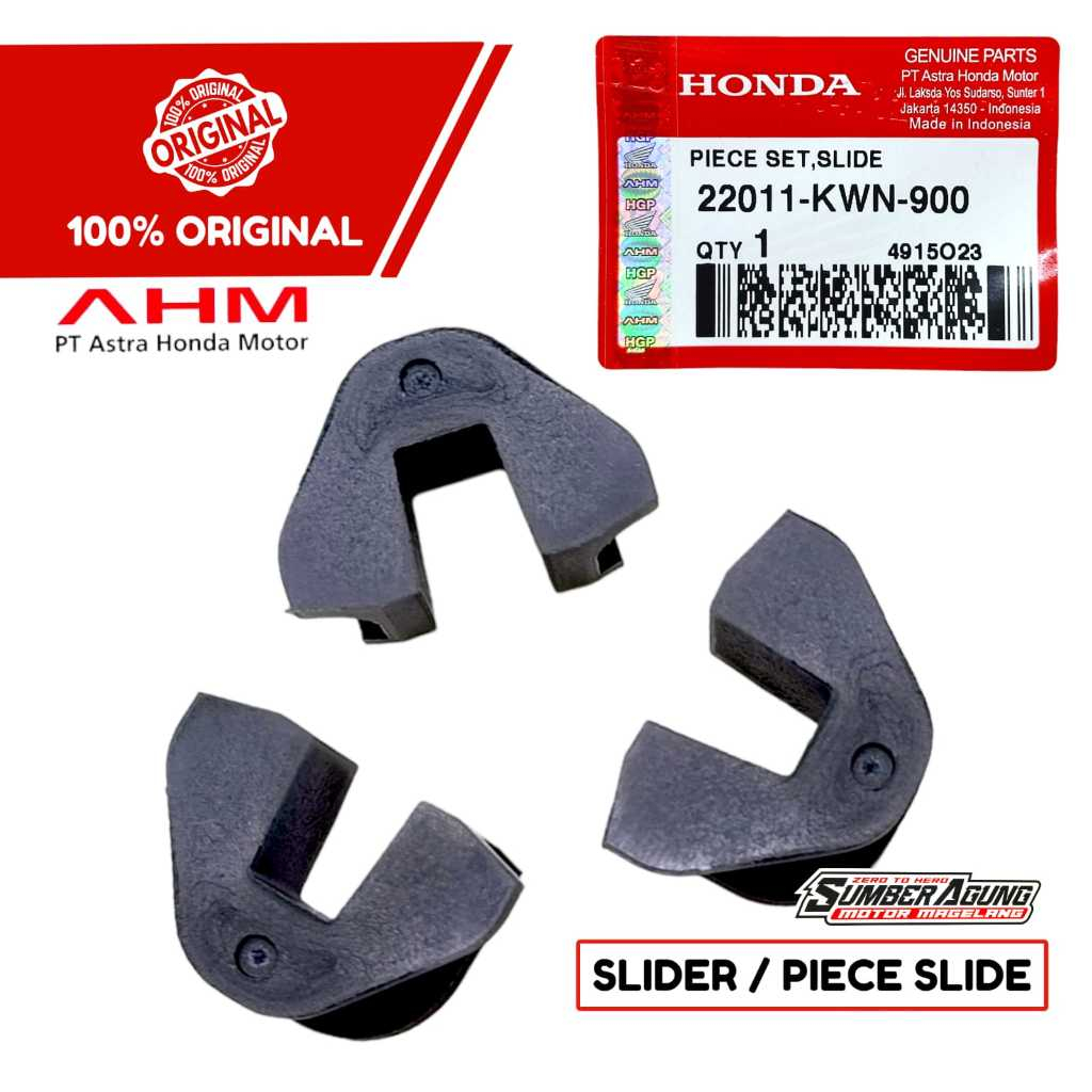 Jual SLIDER PIECE SLIDE SET AHM 22011-KWN-900 PCX 125 PCX 150 NEW VARIO ...