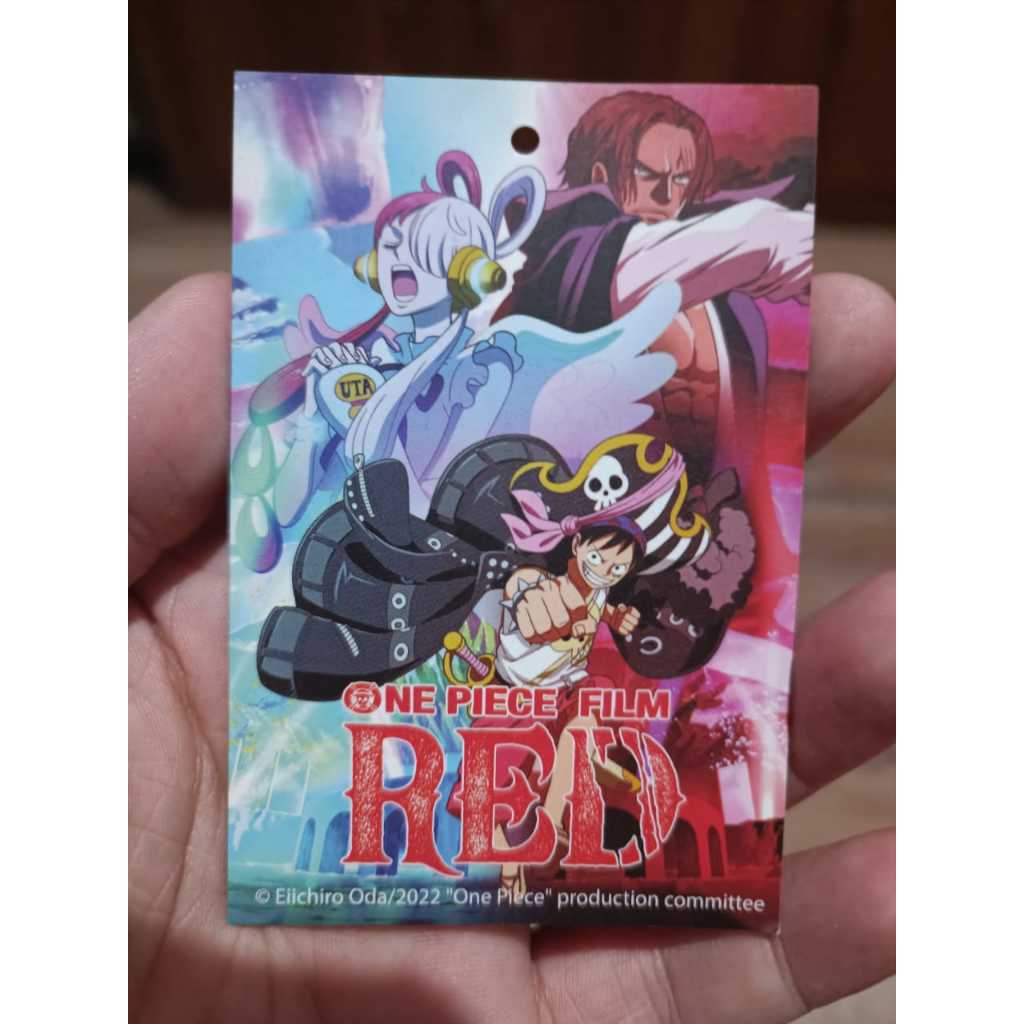 Jual One Piece Film Red Tag Card Original Toei Animation Merchandise ...