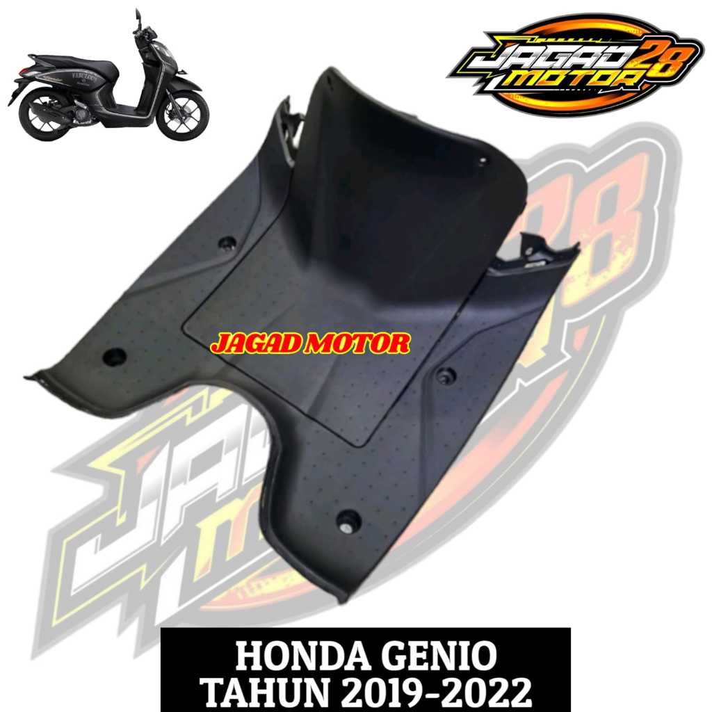Jual Step Floor Cover Lantai Pijakan Kaki Honda Genio FI ESP 2019 2020 2021 2022 / Cover Lantai ...