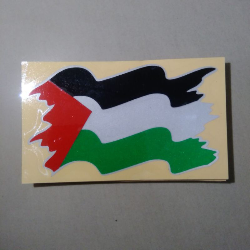 Jual Sticker BENDERA PALESTINE KIBAR #FREE PALESTINE | Shopee Indonesia