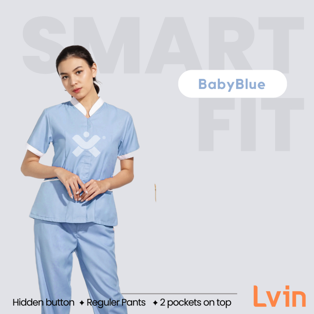 Jual Lvin Baju Seragam suster Hana Series / nanny uniform/seragam ...