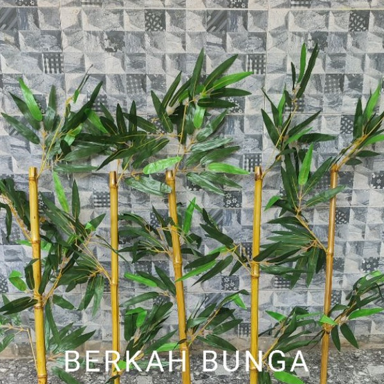 Jual bambu partisi 70cm- bambu artificial- bambu plastik- partisi bambu ...