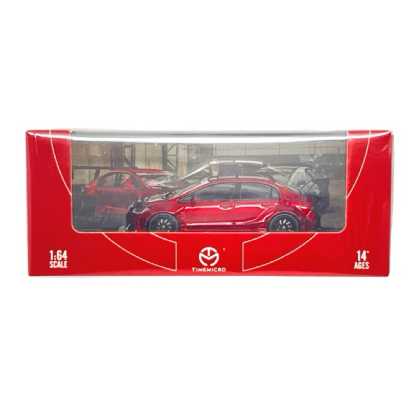 Jual Time Micro 64 Honda Civic FD2 Modified Carbon Hood Red | Shopee Indonesia