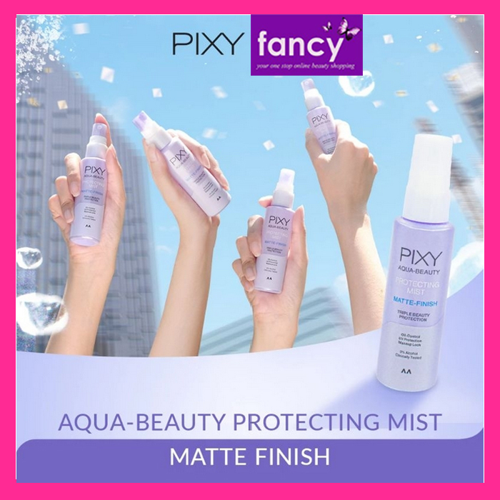 Jual Pixy Aqua Beauty Protecting Mist Spray MATTE FINISH 60ml Kemasan ...