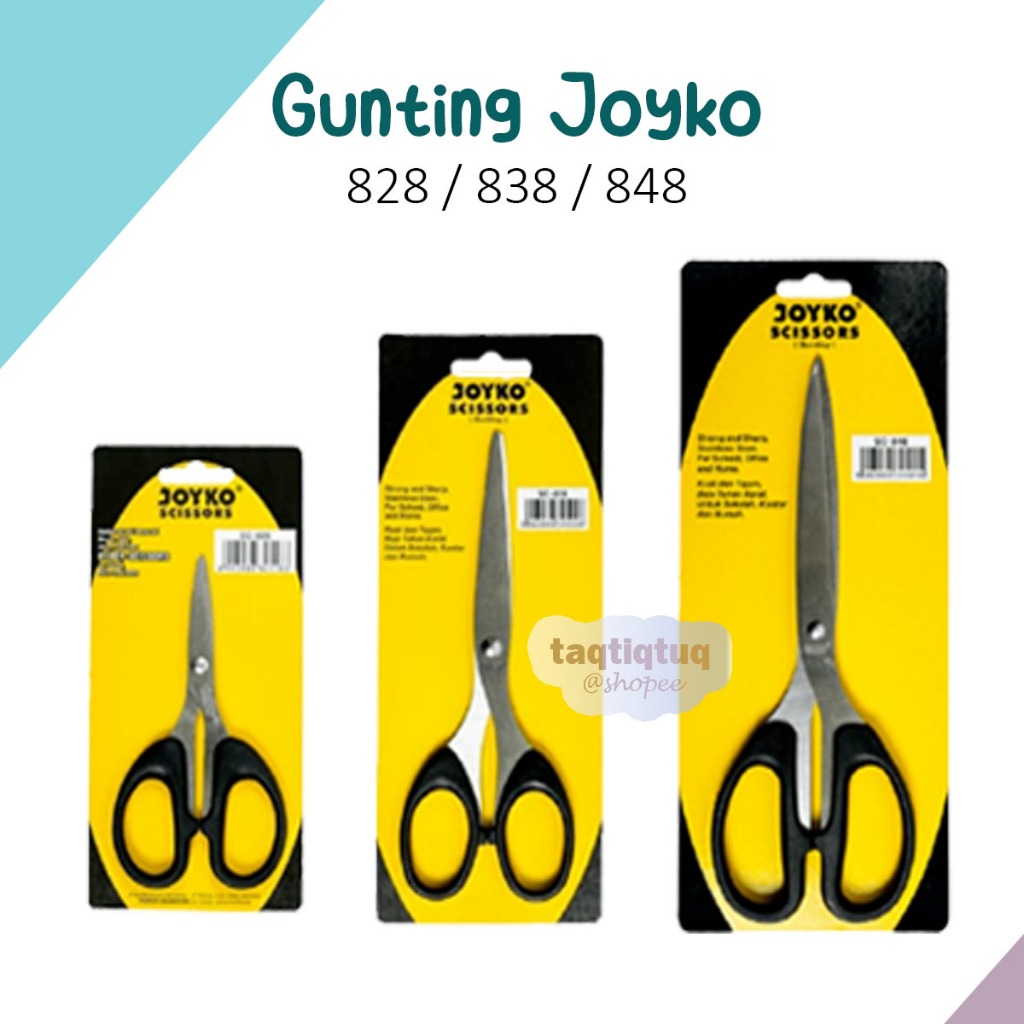 Jual Joyko Scissor Gunting Joyko SC 828 SC-838 SC848 Gunting Kecil ...