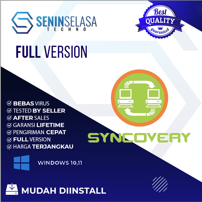 Jual Software Sinkronisasi dan Backup: Syncovery Premium 10 [WIN] | Shopee Indonesia