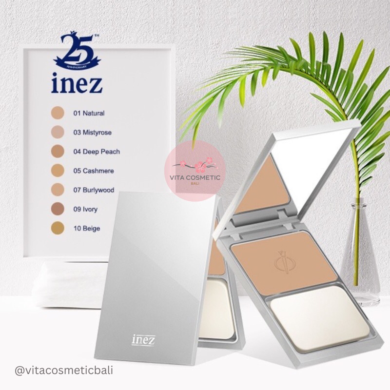Jual Inez Cosmetics Precious Powdery Cake/ PPC / Refill Isi ulang Two ...