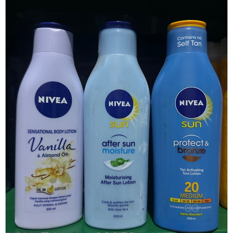 Jual Nivea Sun Body Lotion 200ML | Shopee Indonesia