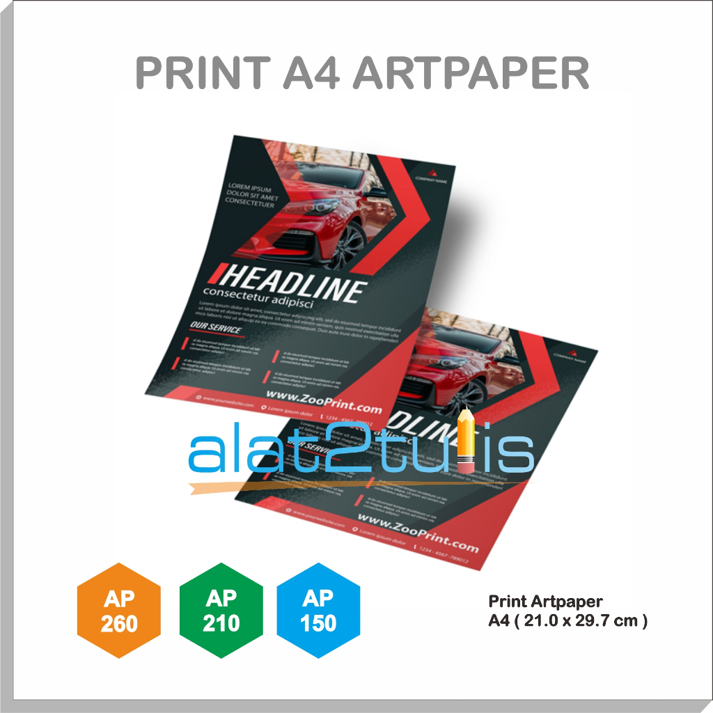 Jual Print A4 artpaper | Cetak warna | Shopee Indonesia