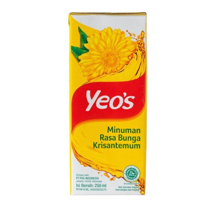Jual 1 DUS TEH BUNGA YEOS - CHRYSANTHEMUM - MINUMAN KOTAK - NATAL ...