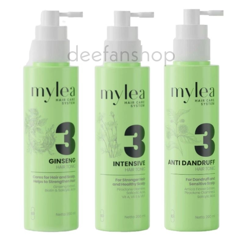 Jual MYLEA Hair Tonic Intensive / Hairtonik Ginseng / Dandruff 200ml ...