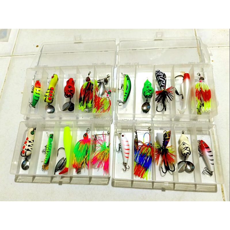 Jual paket lure 5pcs + box | Shopee Indonesia