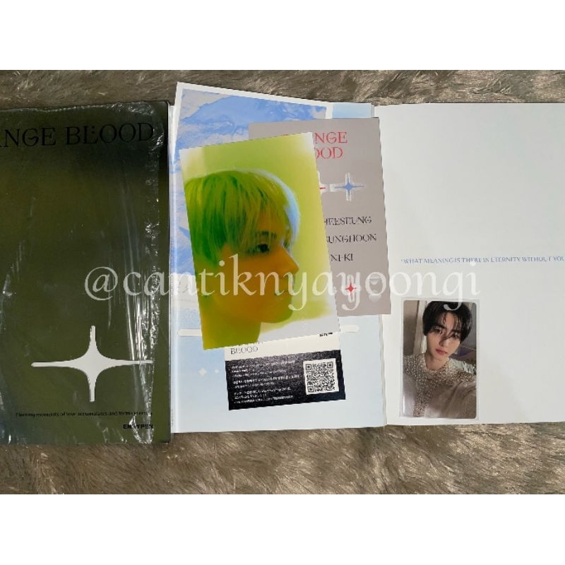 Jual Album enhypen orange blood kalpa ver pc sunghoon | Shopee Indonesia