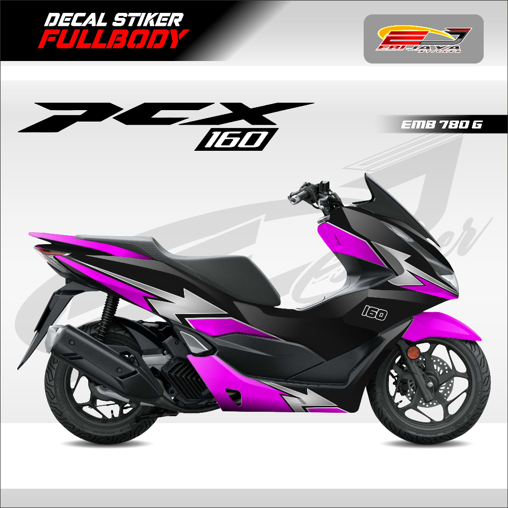 Jual TIKER LANGSUNG CETAK MOTOR ALL PCX FULL BODY SIAP PAKAI-STIKER ...