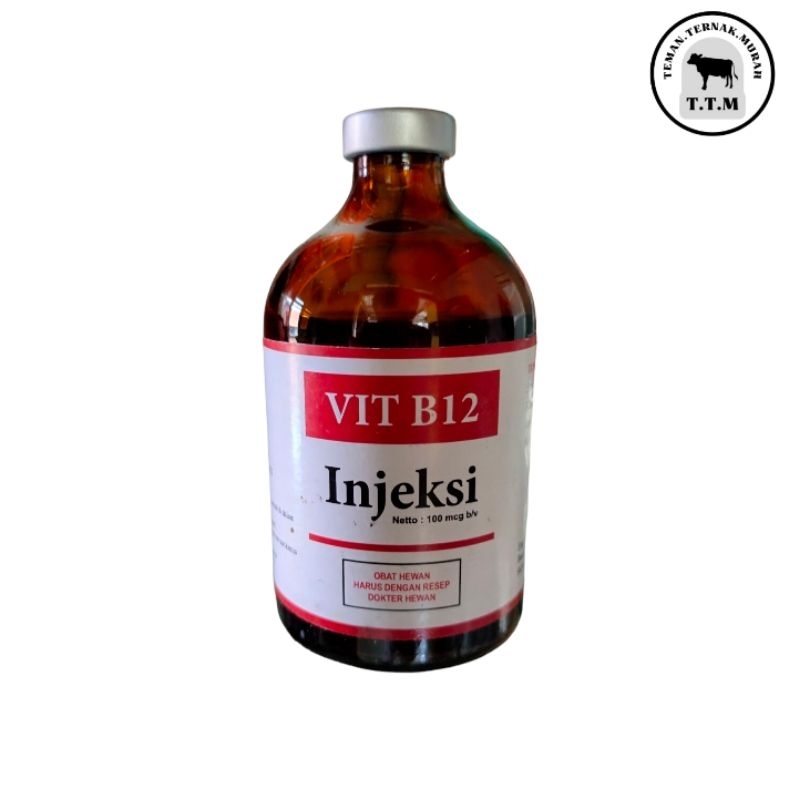 Jual Vitamin B12 - vitamin sapi kambing - 100ml - vitamin ternak ...