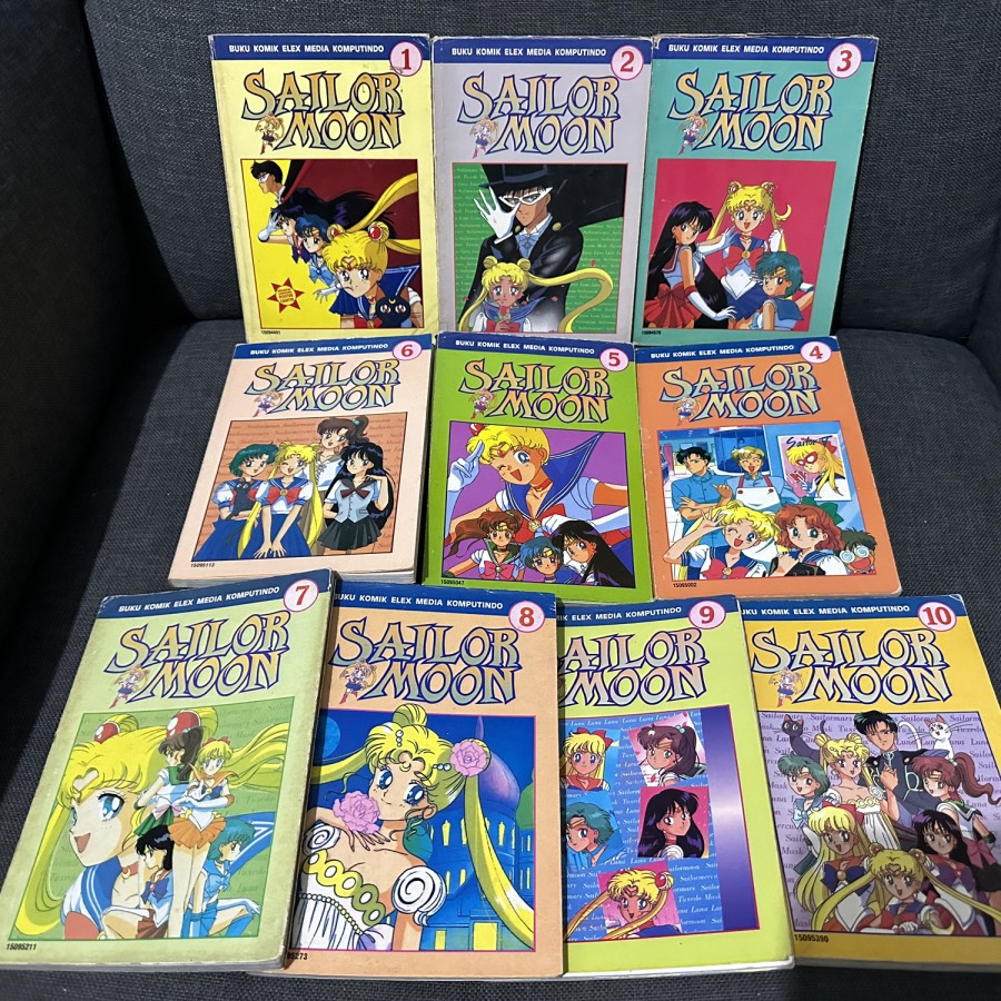 Jual Komik Warna Sailor Moon 1-10 Tamat (Naoko Takeuchi) | Shopee Indonesia
