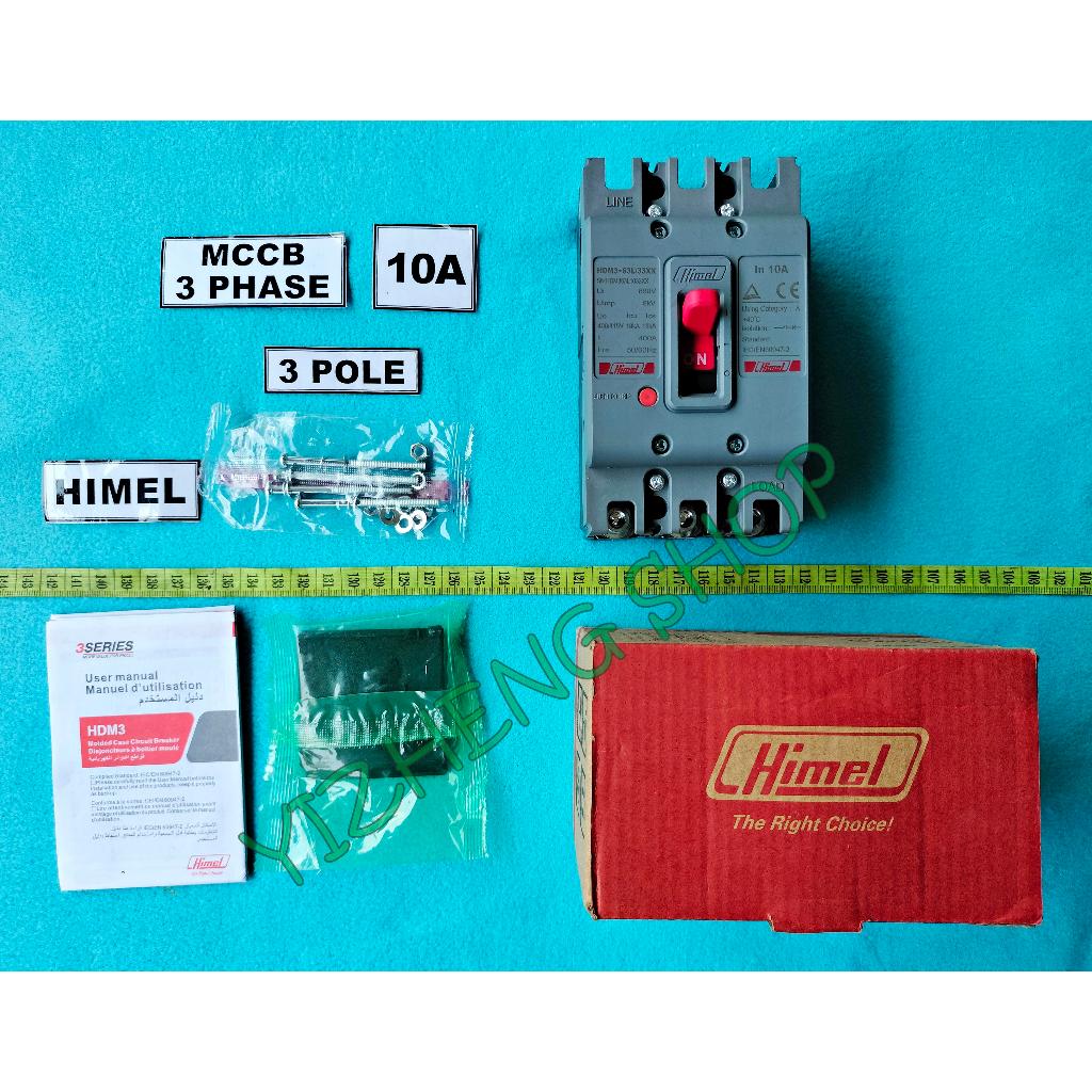 Jual MCCB 3P 18KA 10A HIMEL | Shopee Indonesia
