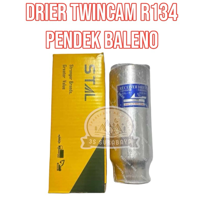 Jual Drier Twincam R134 Pendek Baleno Ac Mobil (Baru/New) Receiver ...