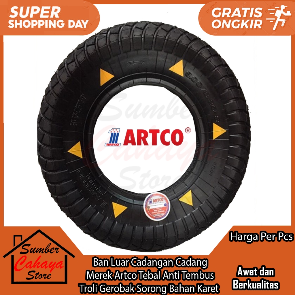 Jual Ban Gerobak Dorong Roda Sorong Model Artco angkong kereta lanca ...