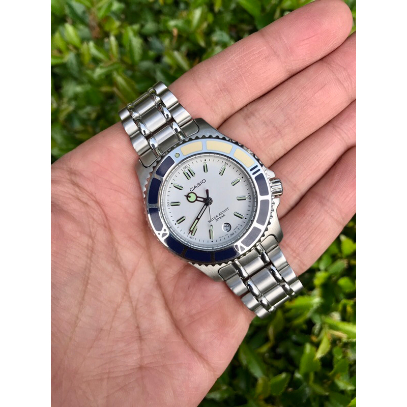 Jual jam tangan casio marlin diver md-729 casio diver bekas original ...