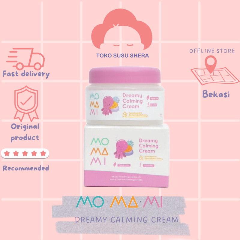 Jual MOMAMI CHUBBY BUM BALM DAN DREAMY CALMING CREAM | Shopee Indonesia