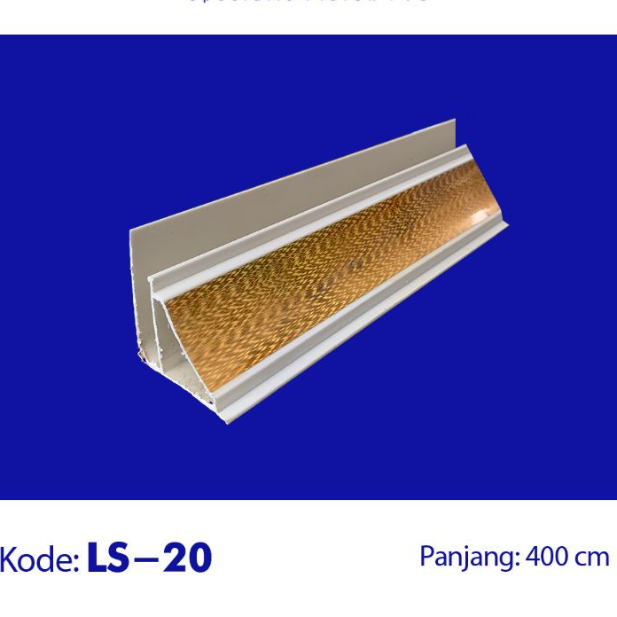 Jual Lis sudut / lis siku pvc / lis sambung plafon pvc | Shopee Indonesia