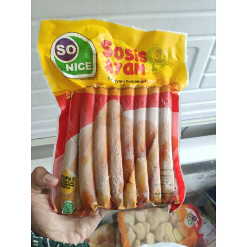 Jual SOSIS SO NICE 500 gram/ Sosis bakar 500 gram | Shopee Indonesia