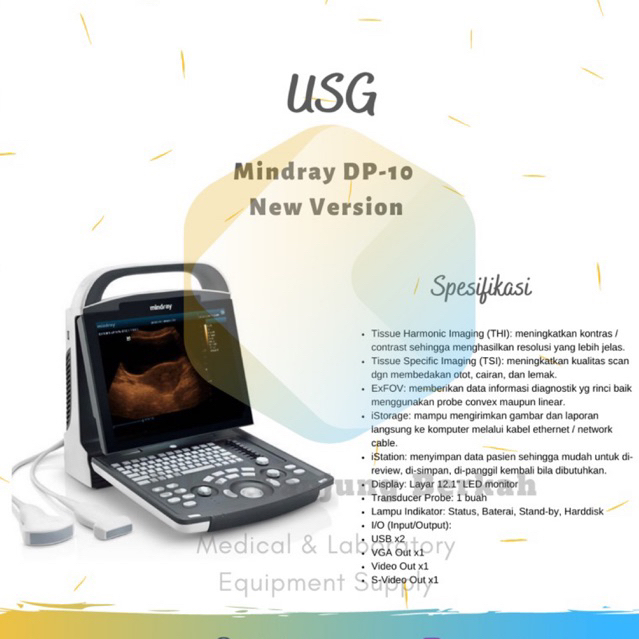 Jual USG Mindray DP 10 2D | Shopee Indonesia
