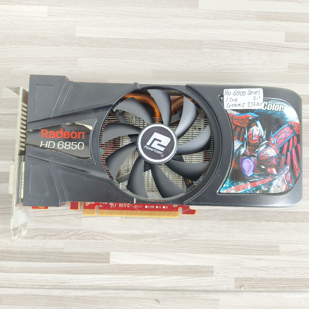 Jual VGA POWERCOLOR HD 6850 1GB 256BIT GDDR5 | Shopee Indonesia