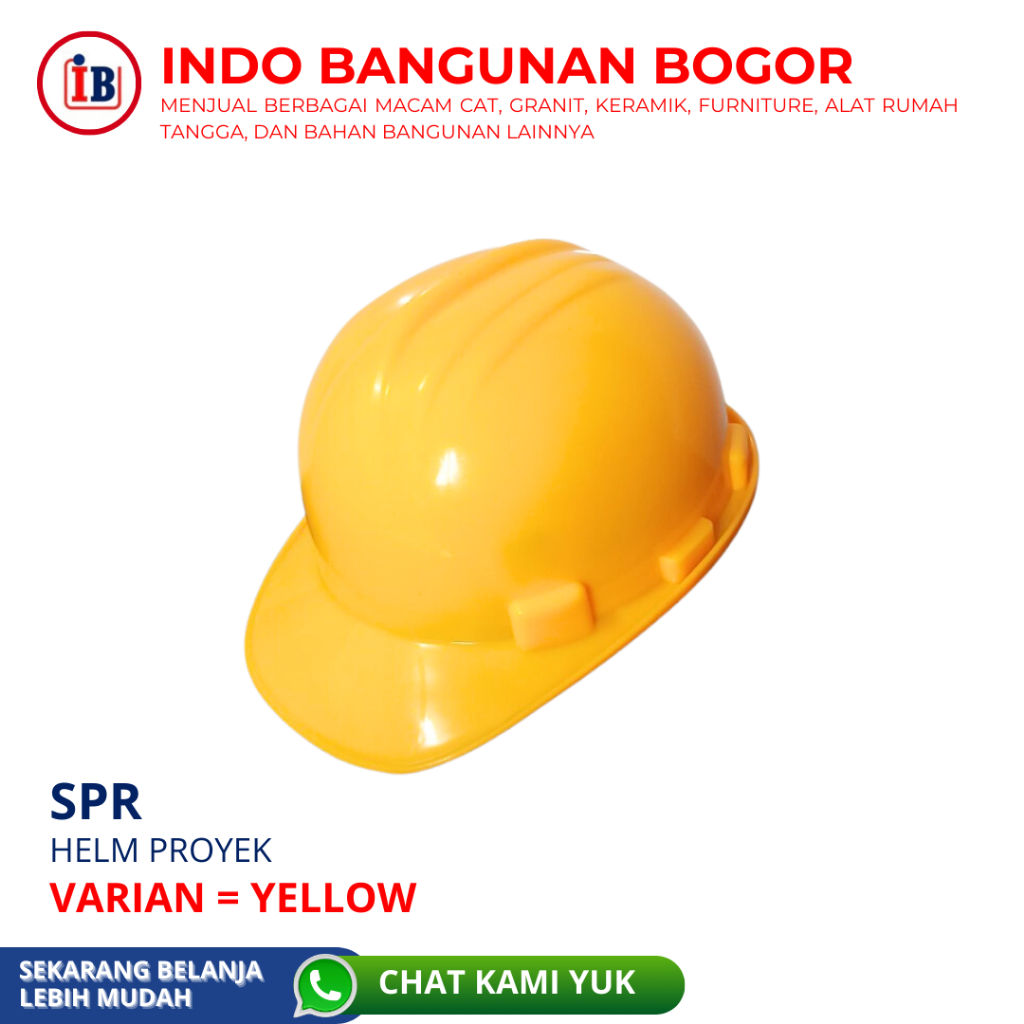 Jual HELM PROYEK SPR KUNING | Shopee Indonesia