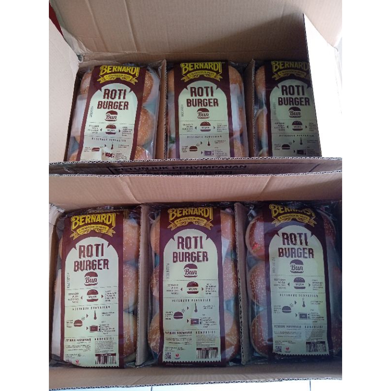 Jual Roti burger Bernadi wijen | Shopee Indonesia