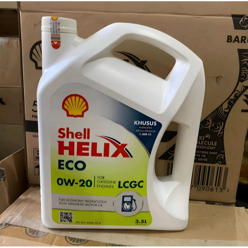 Jual Oli Shell Helix ECO 0W-20 3.5L Original | Shopee Indonesia