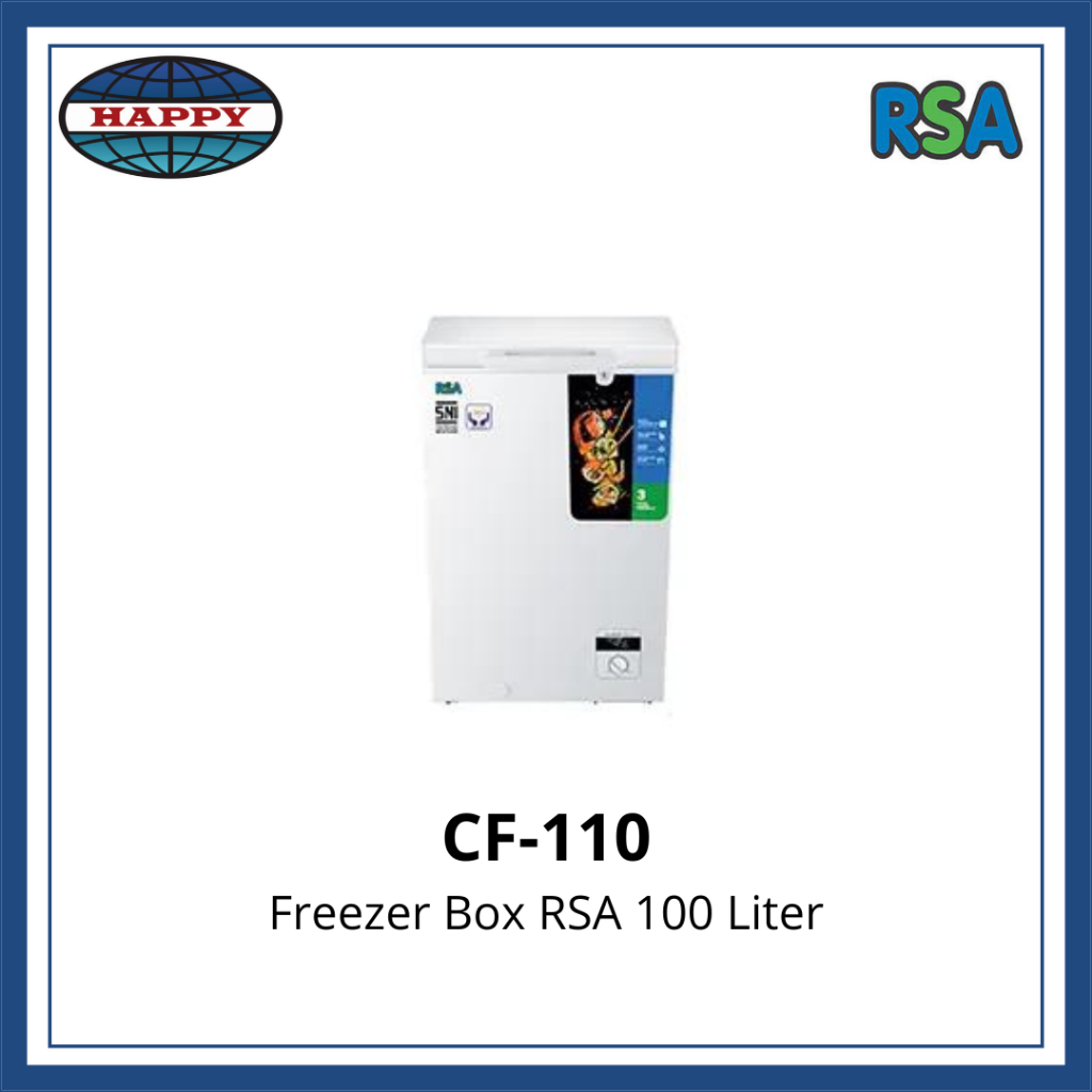 Jual Freezer Box RSA CF 110 Kapasitas 100 Liter | Shopee Indonesia