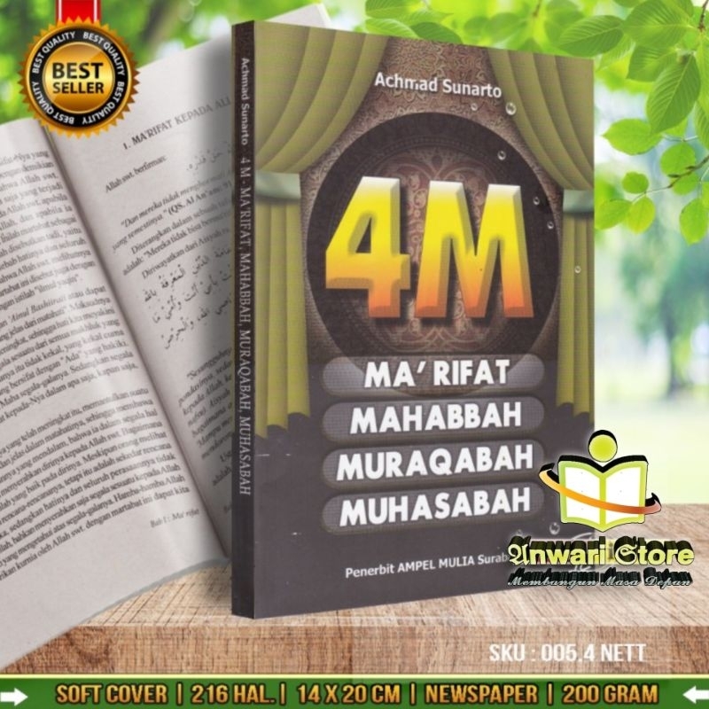 Jual Buku 4 M Ma'rifat Mahabah Muraqabah Muhasabah - BUKU 4M - Buku Makrifat | Shopee Indonesia