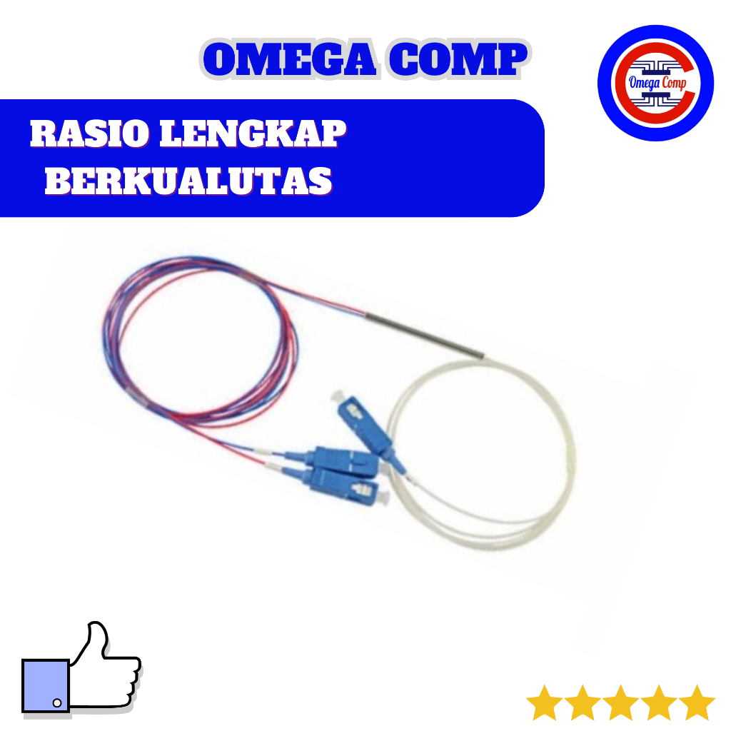 Jual Splitter Ratio Fiber optik Lengkap Kualitas Pabrikasi // Rasio (1: ...