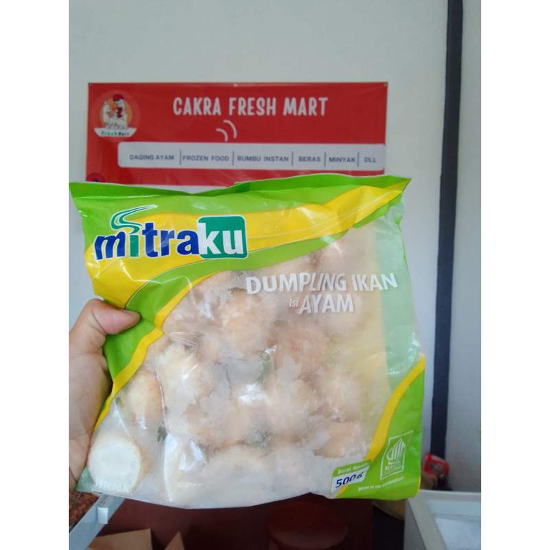 Jual Dumpling ayam mitraku/ suki-sukian/dumpling ayam | Shopee Indonesia