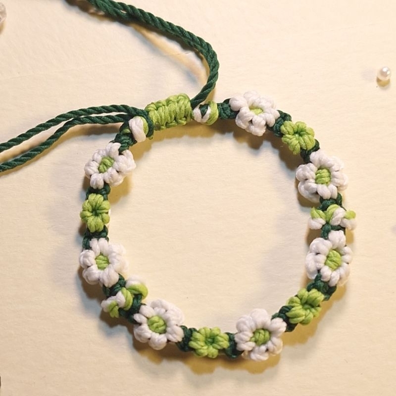 Jual PUNARA - Flower Birth Month Ver. - Gelang Bunga Tali Serut ...