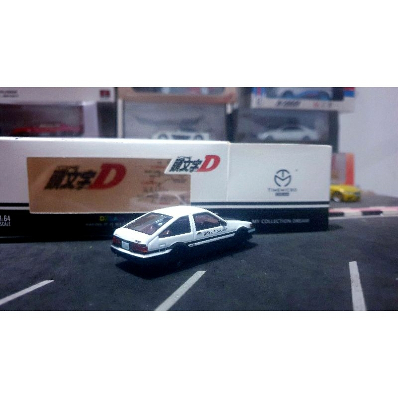 Jual Diecast Time Micro Initial D Toyota Sprinter Trueno AE86 | Shopee ...
