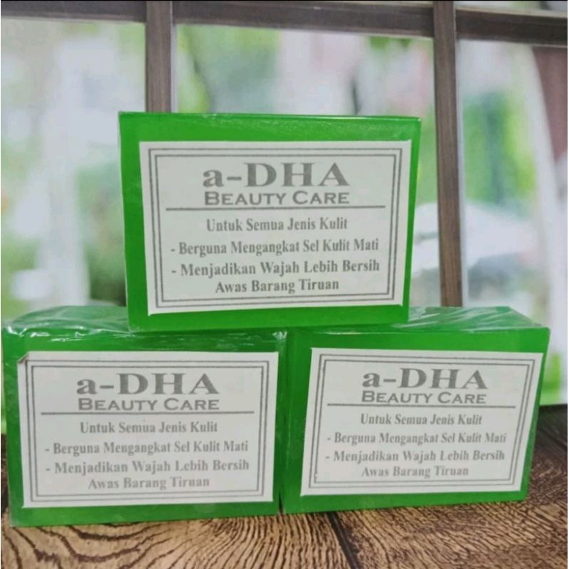 Jual ( ECERAN ) SABUN A DHA HIJAU BEAUTY CARE ORIGINAL | Shopee Indonesia