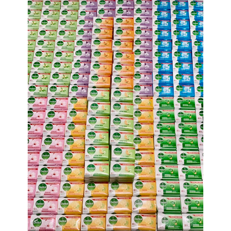 Jual DETTOL 100 gram SABUN BATANG Dettol 100gr Sabun Mandi Besar ...