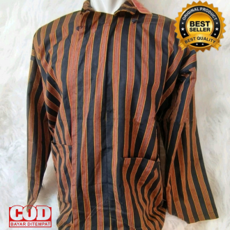 Jual Baju Surjan lurik pakaian adat jawa | Shopee Indonesia
