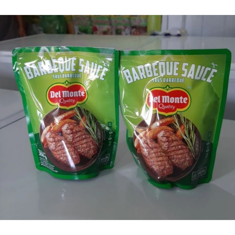 Jual saos barbeque del monte kemasan 250 gram | Shopee Indonesia